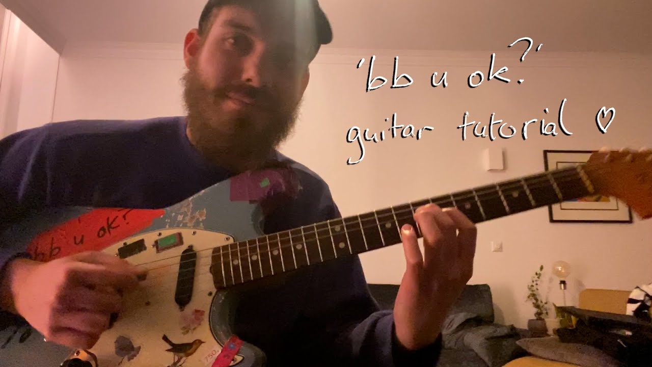 San Holo - "bb u ok?" guitar lesson - YouTube