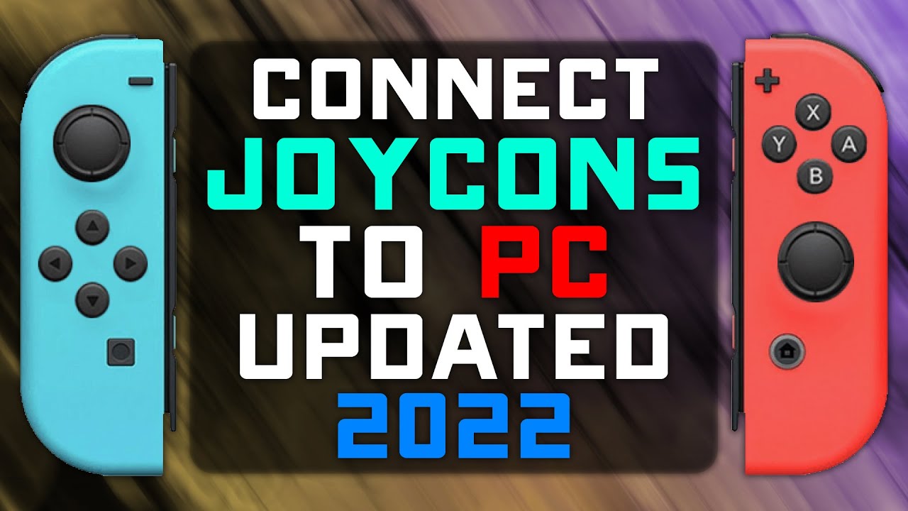 How To Connect Joycons To Windows 10 PC 2 Methods UPDATED YouTube
