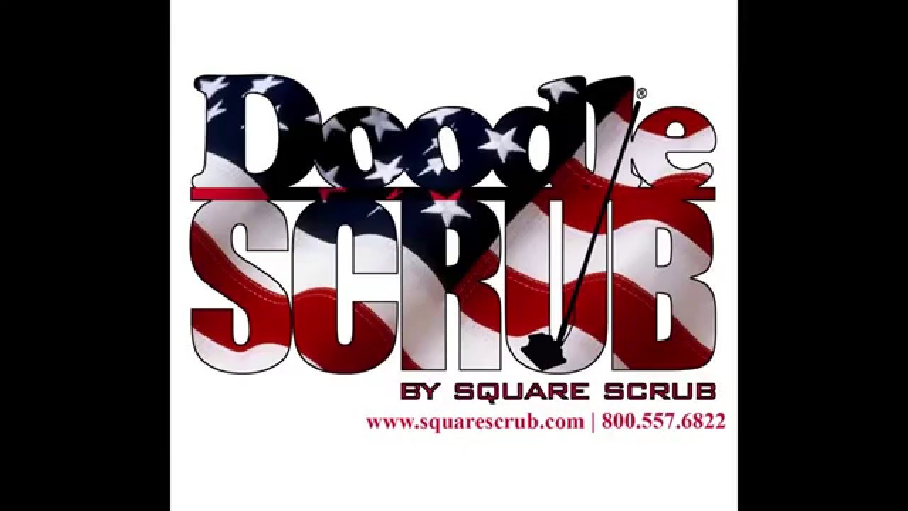 Bio-Shine Doodle Scrub by Square Scrub - YouTube
