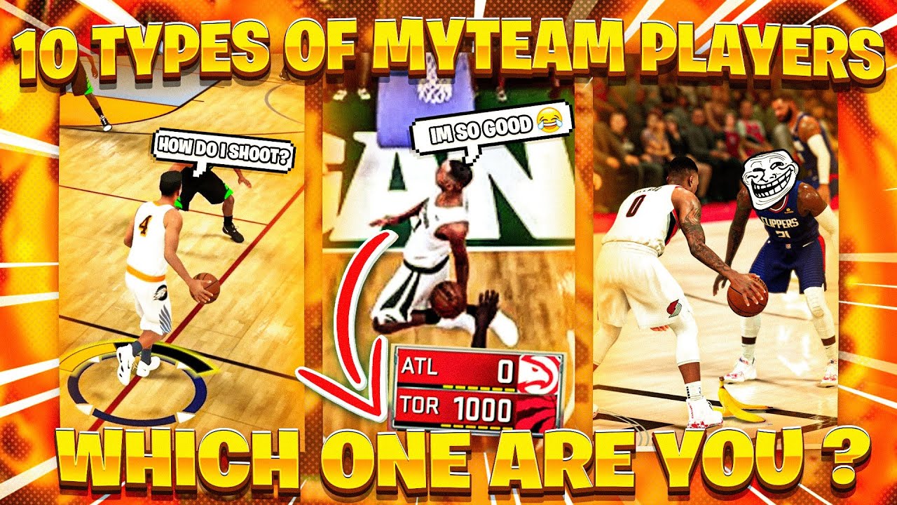 10 Different Types Of MyTeam Players - Which One Are You? (NBA 2K21 ...