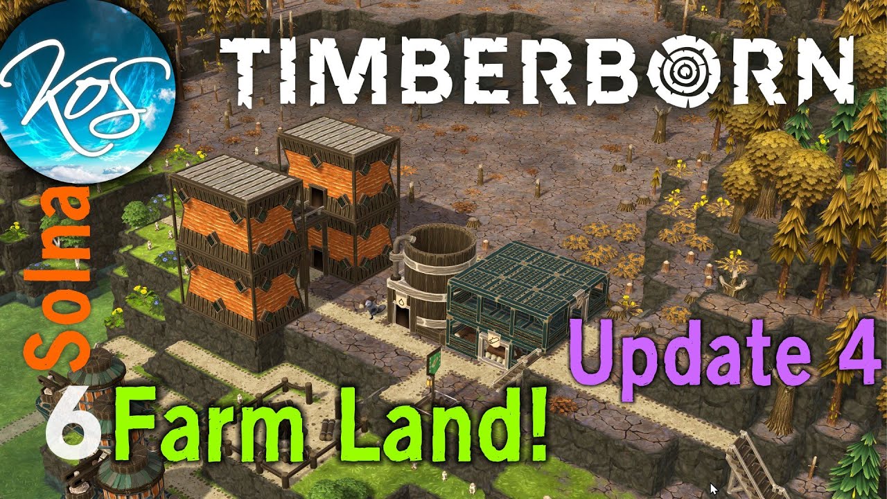 Timberborn Update 4! 6 - NEW FARMING TOWN - Let's Play, Iron Teeth ...