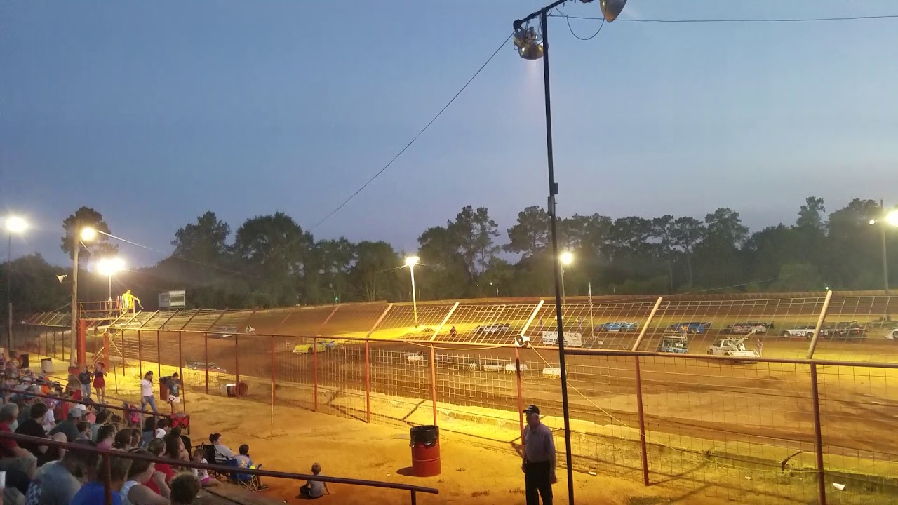 Flomaton Speedway Heats 7/4/19(1) - YouTube