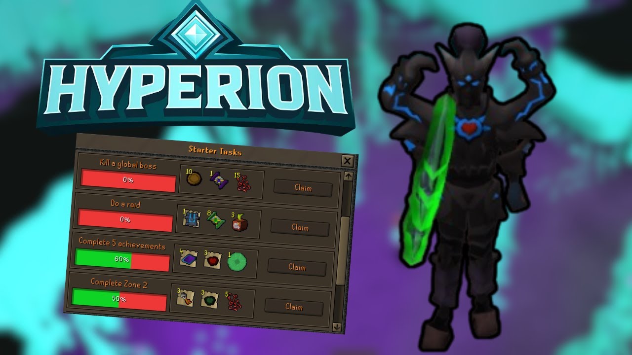 MAKING HUGE PROGRESS ON THIS CUSTOM RSPS | HYPERION RSPS - YouTube