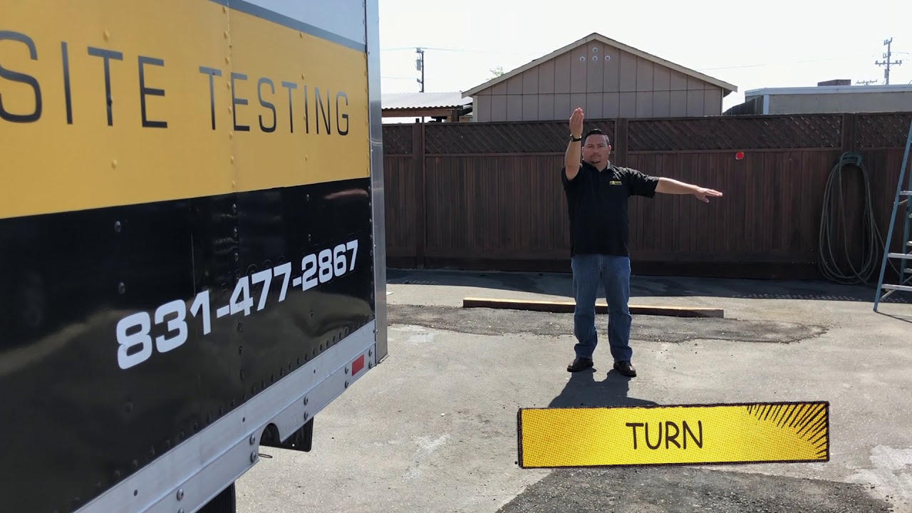 FROST Backing Hand Signals Video - YouTube