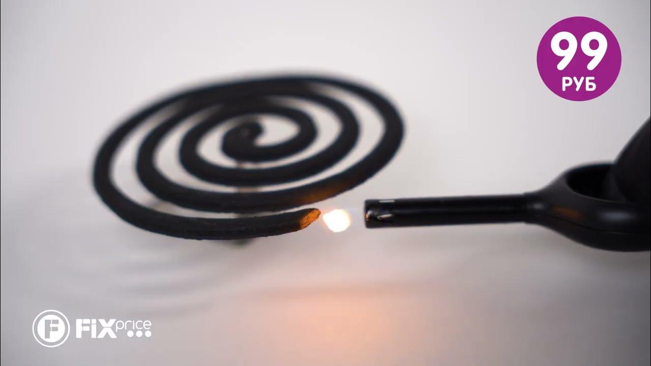 Спирали от комаров - YouTube