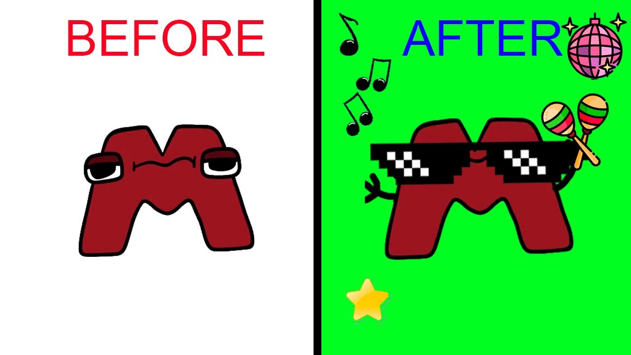 Dancing Alphabet Lore. Dance "M" - YouTube