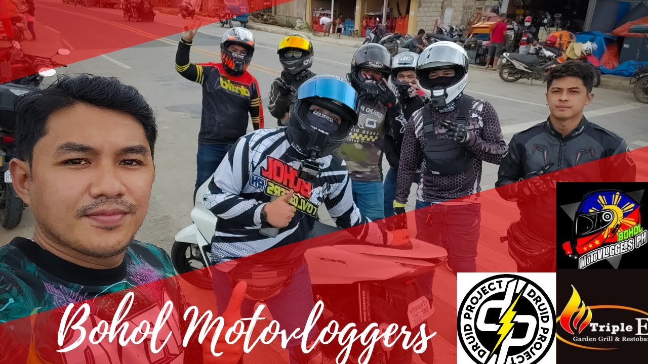Rides with Bohol Motovloggers | Round Bohol - YouTube