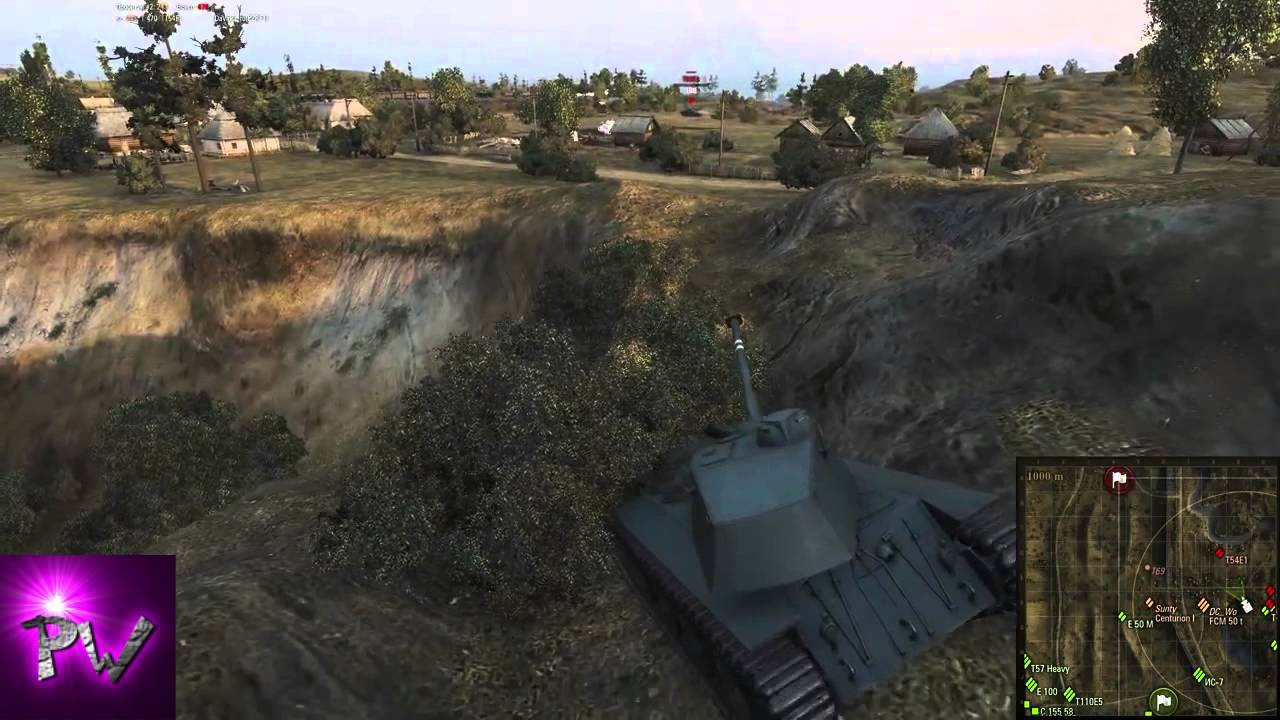 Prokhorovka №1 best positions for tanks in world of tanks - YouTube