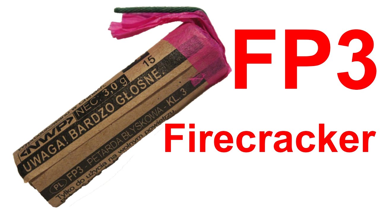 FP3 Fire cracker by Jorge - YouTube