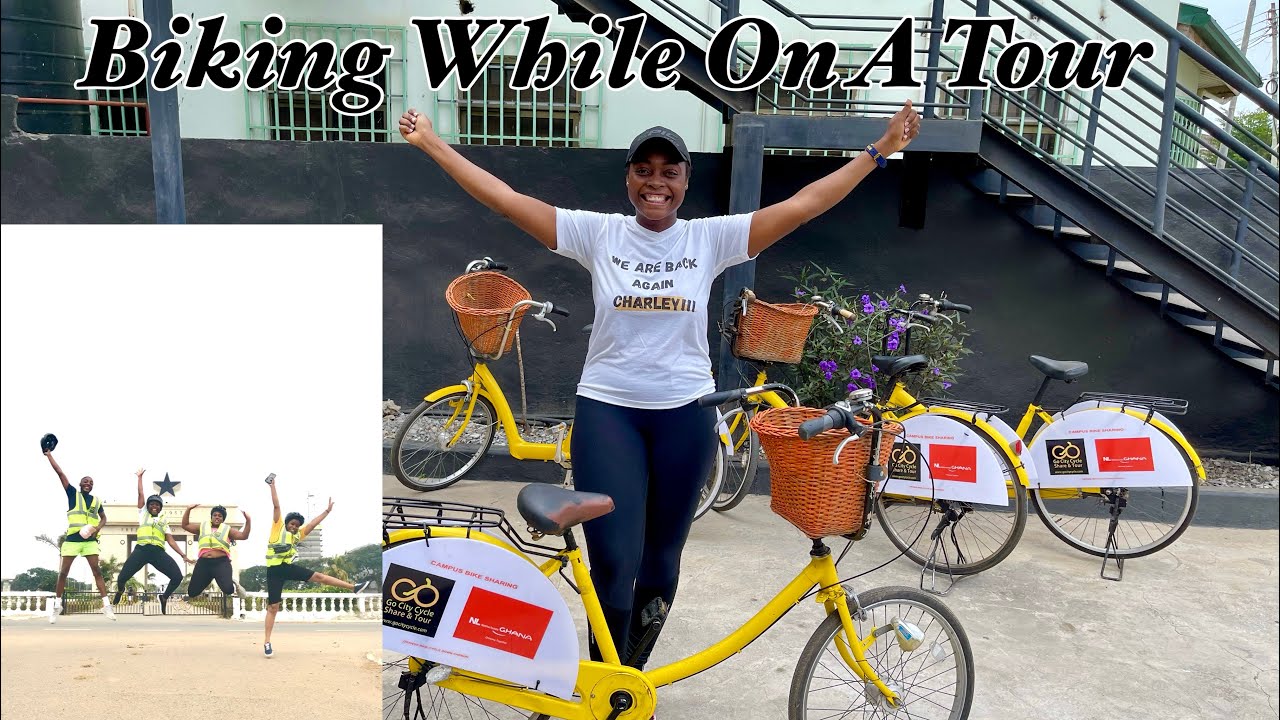Lets Tour Accra While Cycling|| Accra City Bike Tour In Ghana|| Go City ...