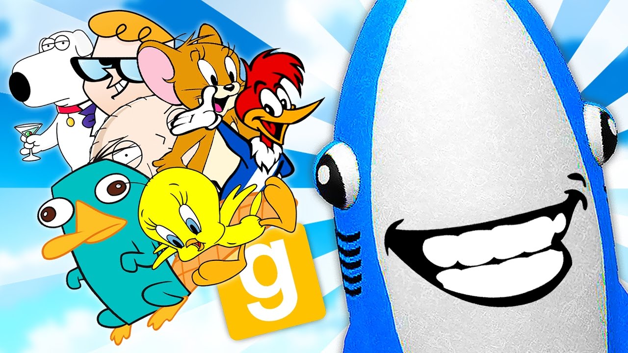 SUPER CACHE CACHE CARTOON ! GMOD ! - YouTube