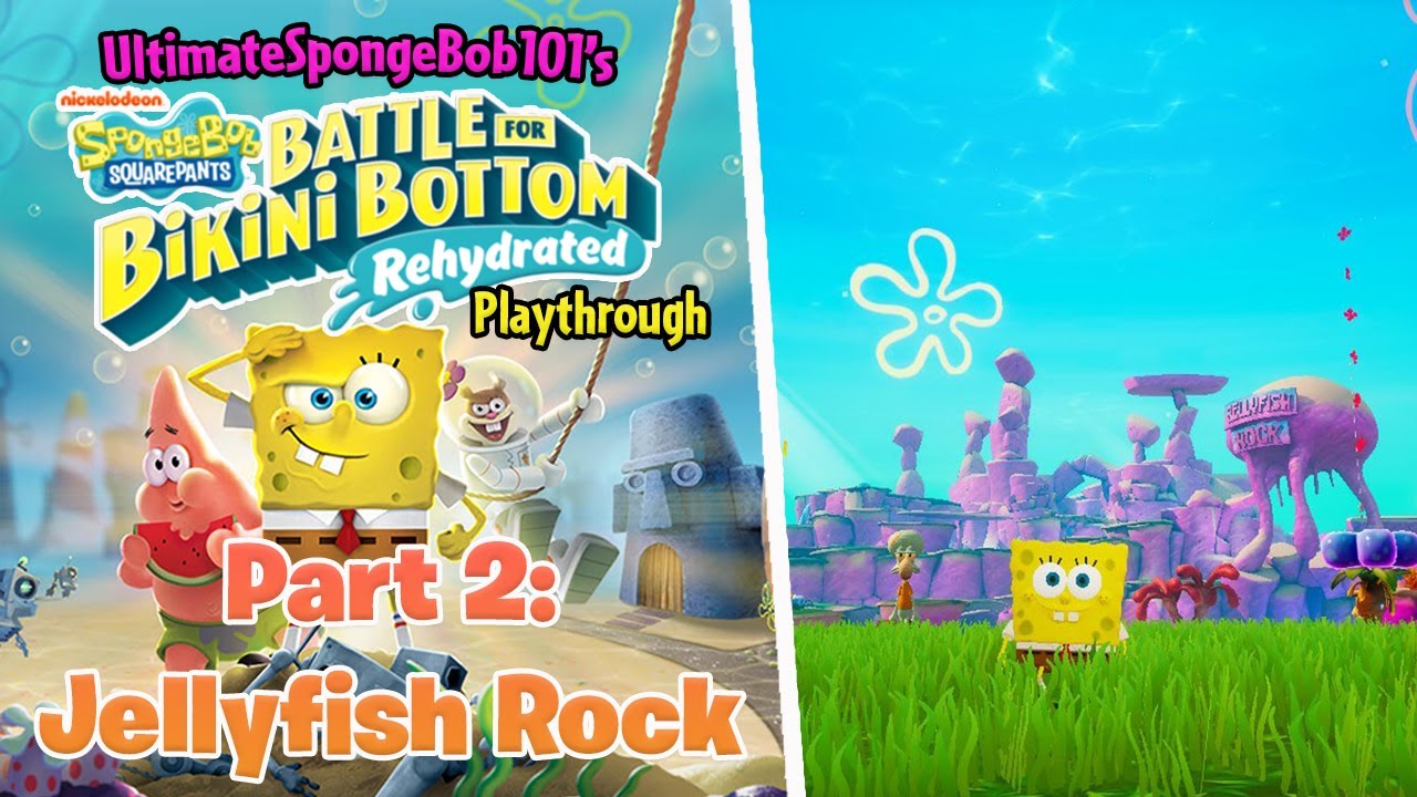 Jellyfish Rock | SpongeBob: Battle for Bikini Bottom - Rehydrated Part ...