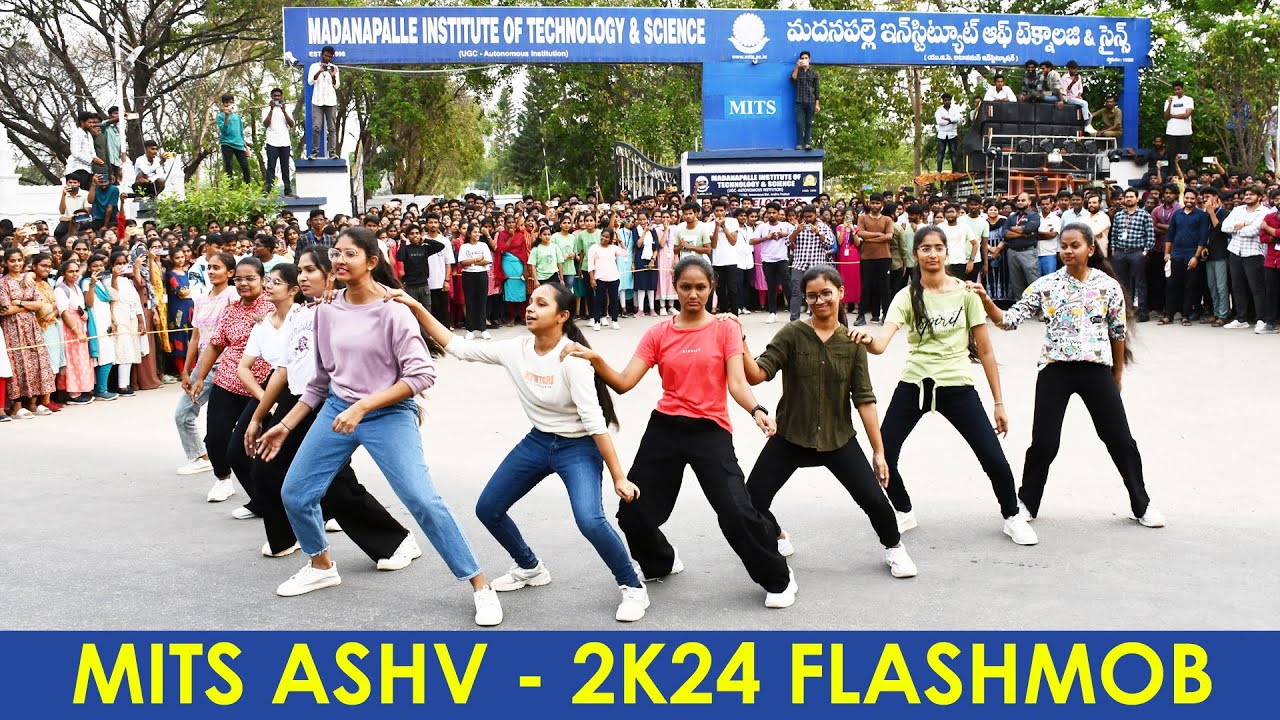MITS ASHV - 2K24 FLASHMOB - YouTube