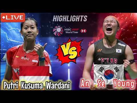 Very Crazy 🔥 An Se Young (KOR) vs (INA) Putri Kusuma Wardani Badminton Womens Singles