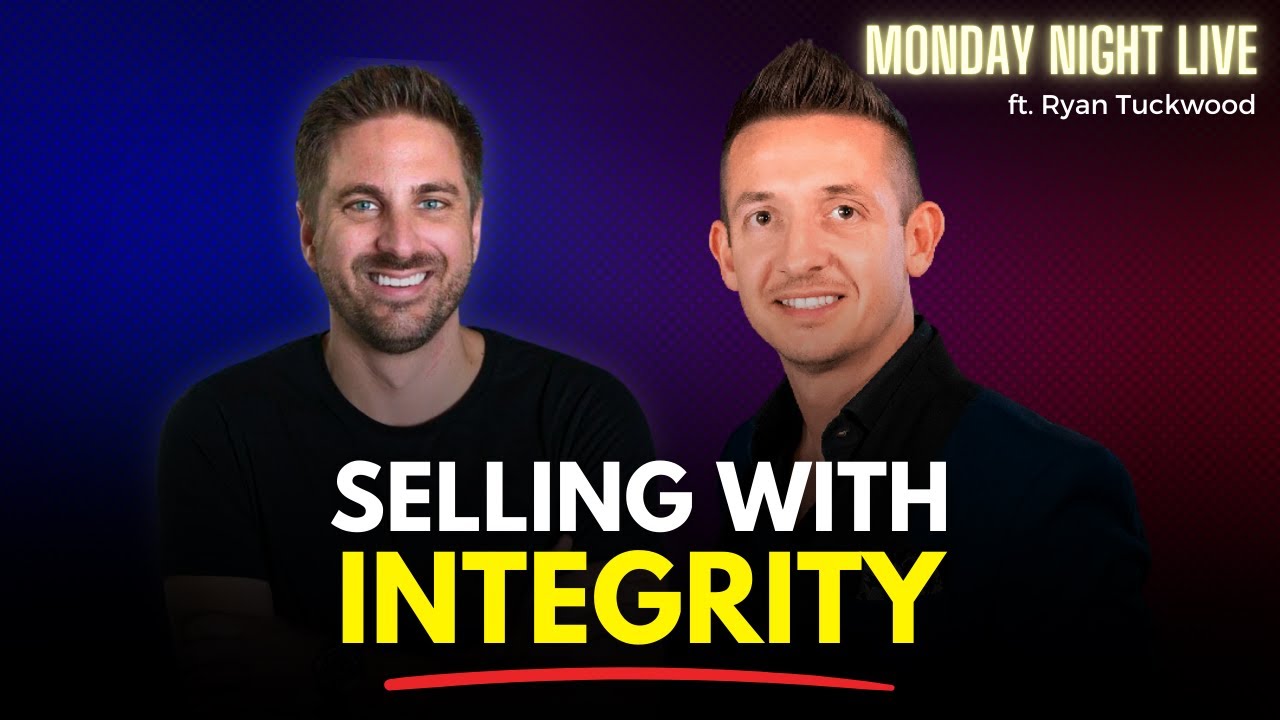 Selling with Integrity: The New Sales Playbook ft. Ryan Tuckwood - YouTube