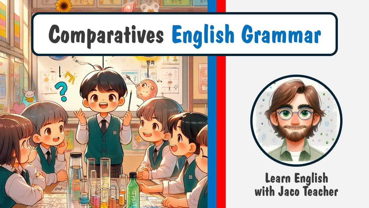 More and less! - A Song to Practice Comparatives | 비교 형용사 - YouTube