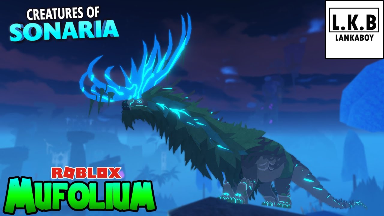[BGM] Roblox Creatures Of Sonaria | เล่นเป็น Mufolium !! - YouTube