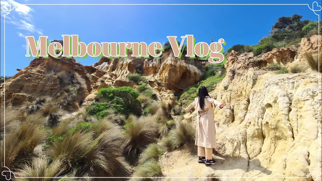 멜번 일상 브이로그 | Melbourne Vlog | Lune Croissant | Red Bluff Cliff | 골프 연습 ...