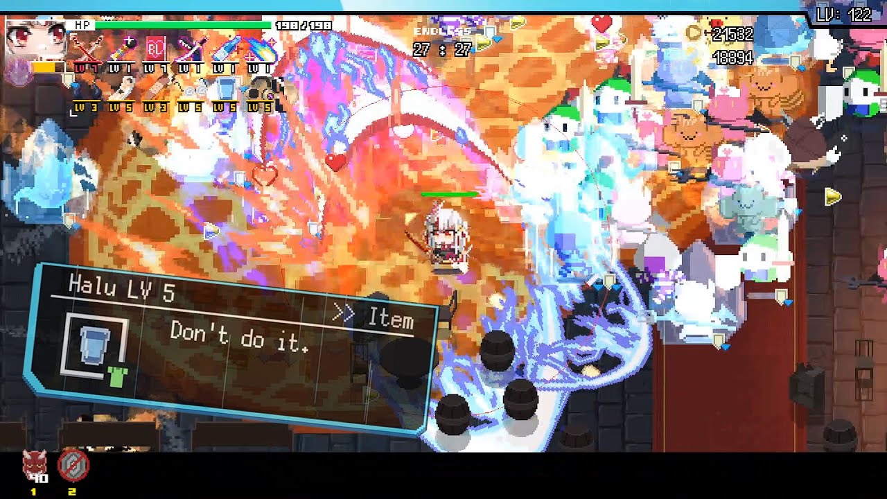 HoloCure - Ojou Is Ruthless! (Halu 5 Stage 3) - YouTube