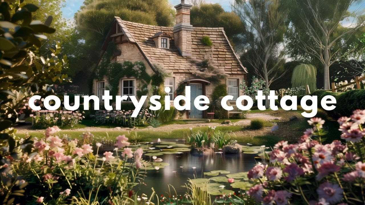 English Cottage Ambience 🌷🏡ㅣSpring Garden & Birds Chirping for ...