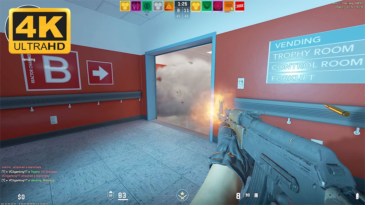 Counter Strike 2 Nuke Ranked Gameplay 4K - YouTube