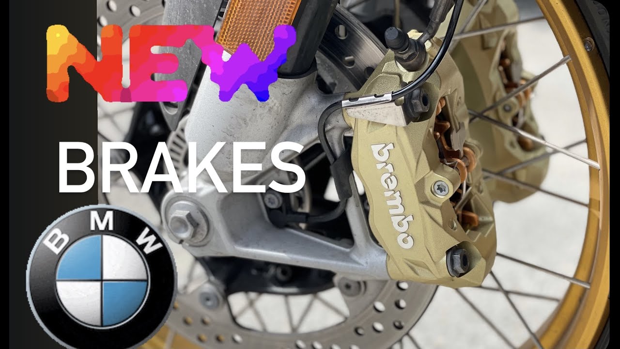 BMW R1250 FRONT BRAKE CALIPERS RECALL ISSUE and REPLACEMENT - YouTube