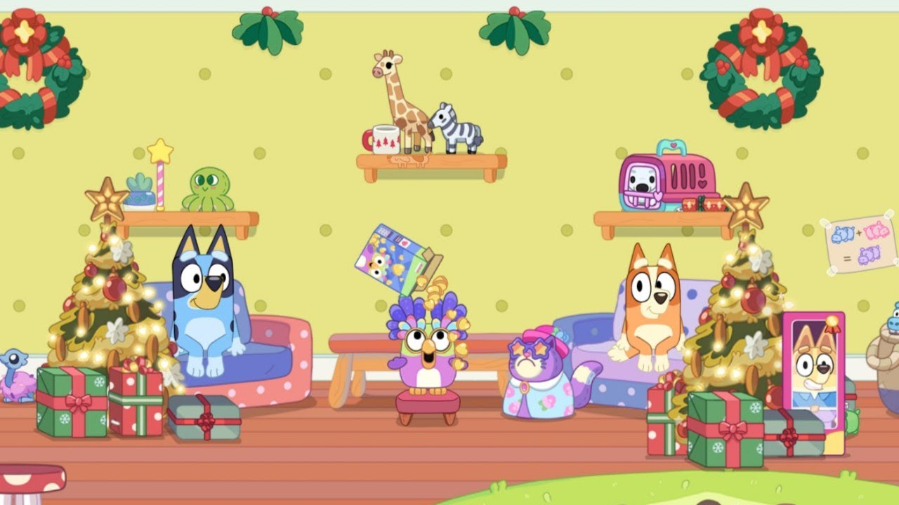 Bluey's Playroom Christmas Decor 06 - YouTube