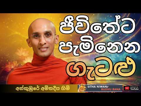 Ankumbure Amithadeepa Himi New Sinhala #mahamevnawa Dharma Deshana | ප්‍රශ්න අතහැරීමත් හොඳ විසඳුමක්