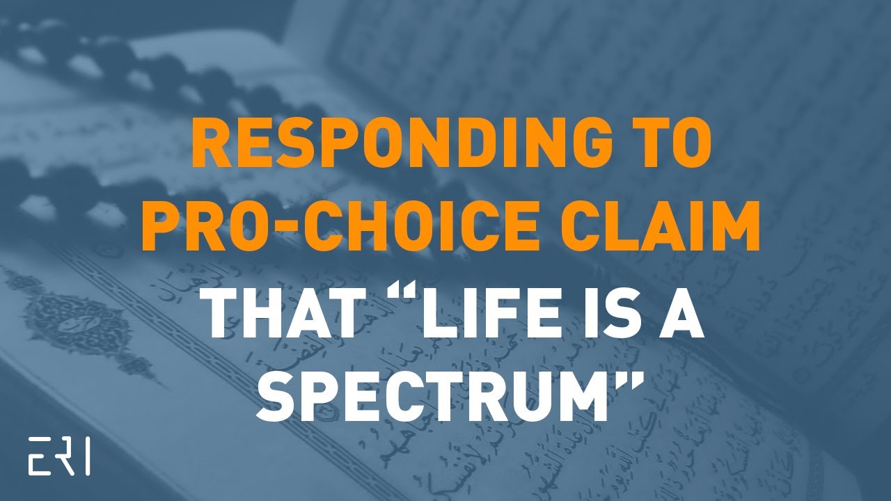 Dr. Javad Hashmi Responds to Pro-Choice Claim that "Life is a Spectrum ...