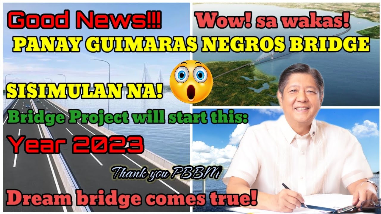 Panay Guimaras Negros Bridge Project | Update 2023 - YouTube