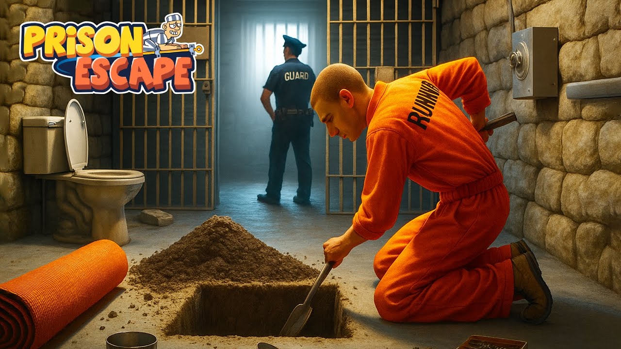 I am trapped in a prison 😨 and I need to get out | Prison escape ...