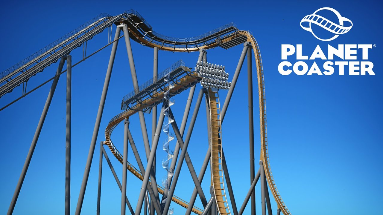 Building a B&M Dive Coaster in Planet Coaster! | Episode 2: Lots of ...