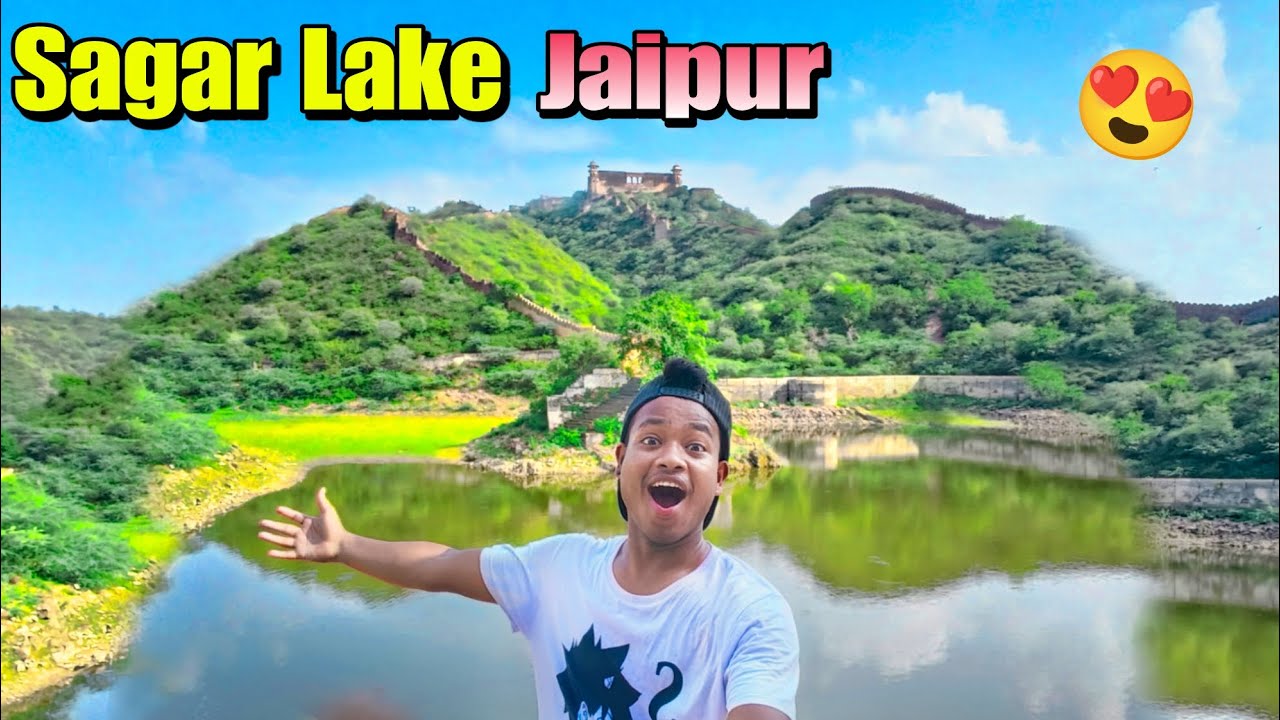 Hidden Lake in jaipur | Sagar Lake near Amer fort 😍 - YouTube