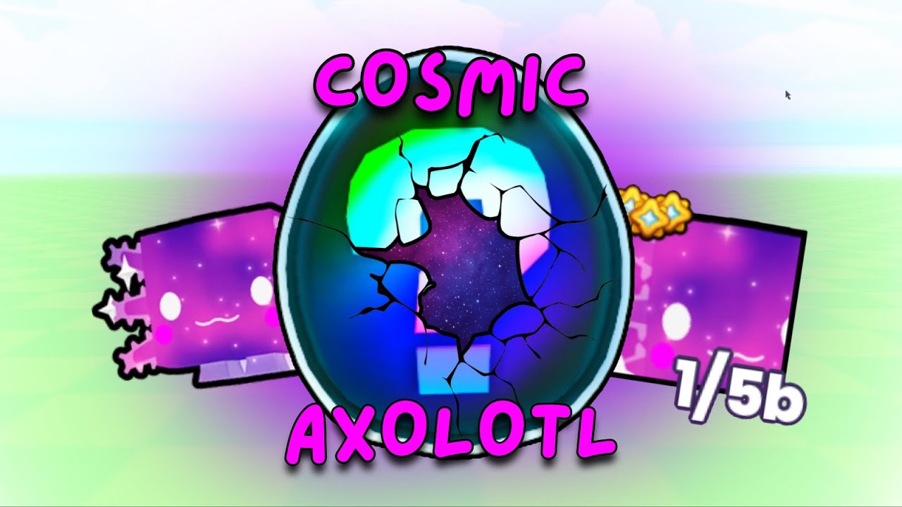 Hatching HUGE COSMIC Axolotl In Pets Go | Animation - YouTube