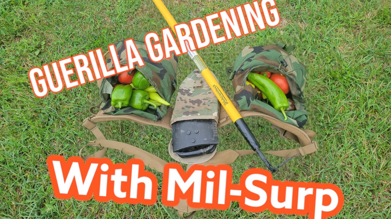 How Mil-Surp can help with that jungle you call a garden. - YouTube
