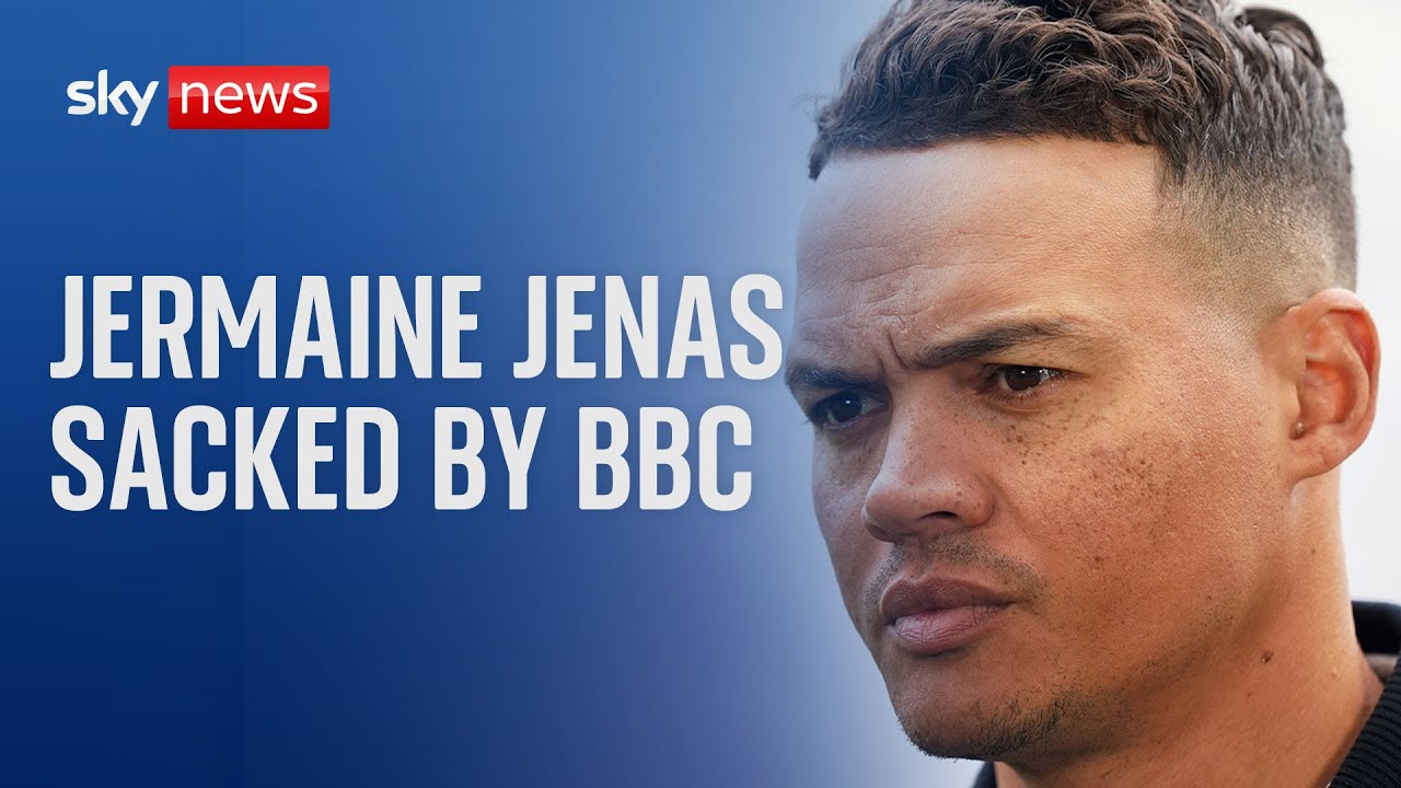 Former England footballer Jermaine Jenas sacked by the BBC after ...
