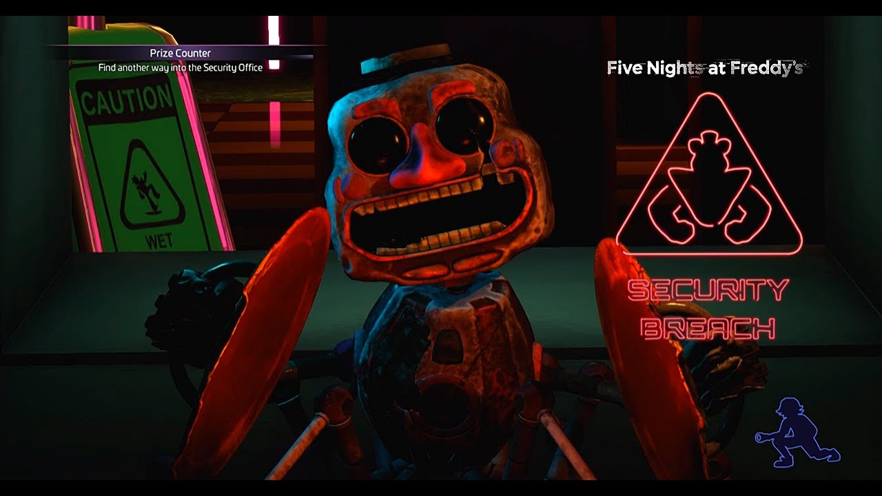 #3【FNaF Security Breach】12:30→1:30（～AM6:00） - YouTube