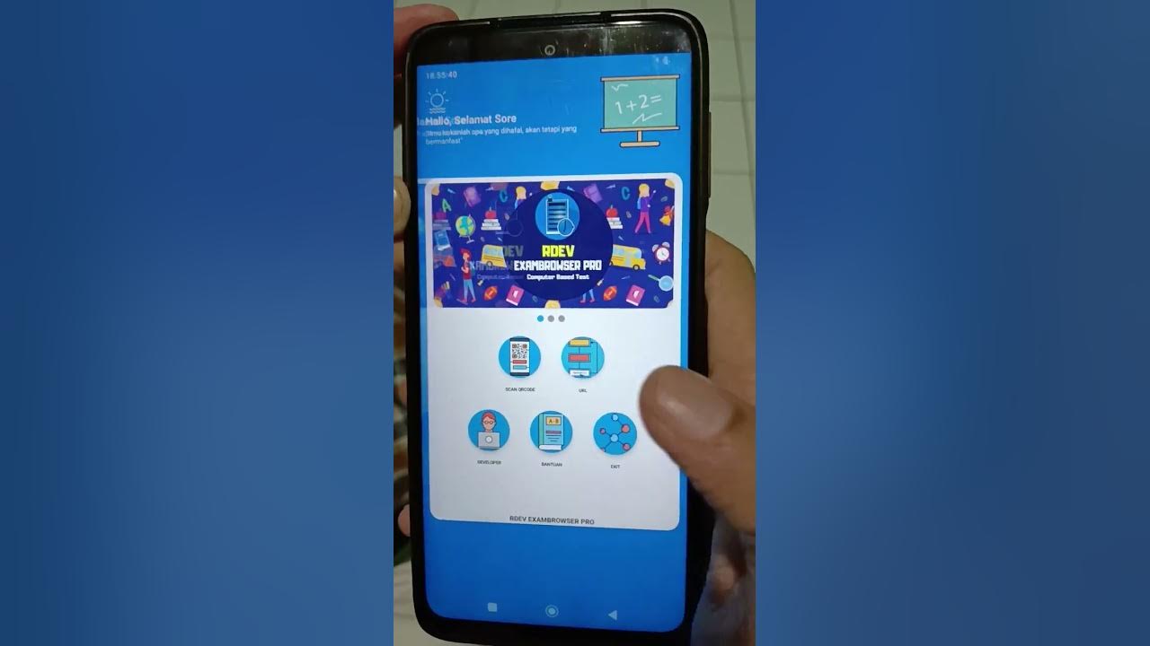 Tutorial menggunakan RDEV Exam Browser Pro 2023 - YouTube