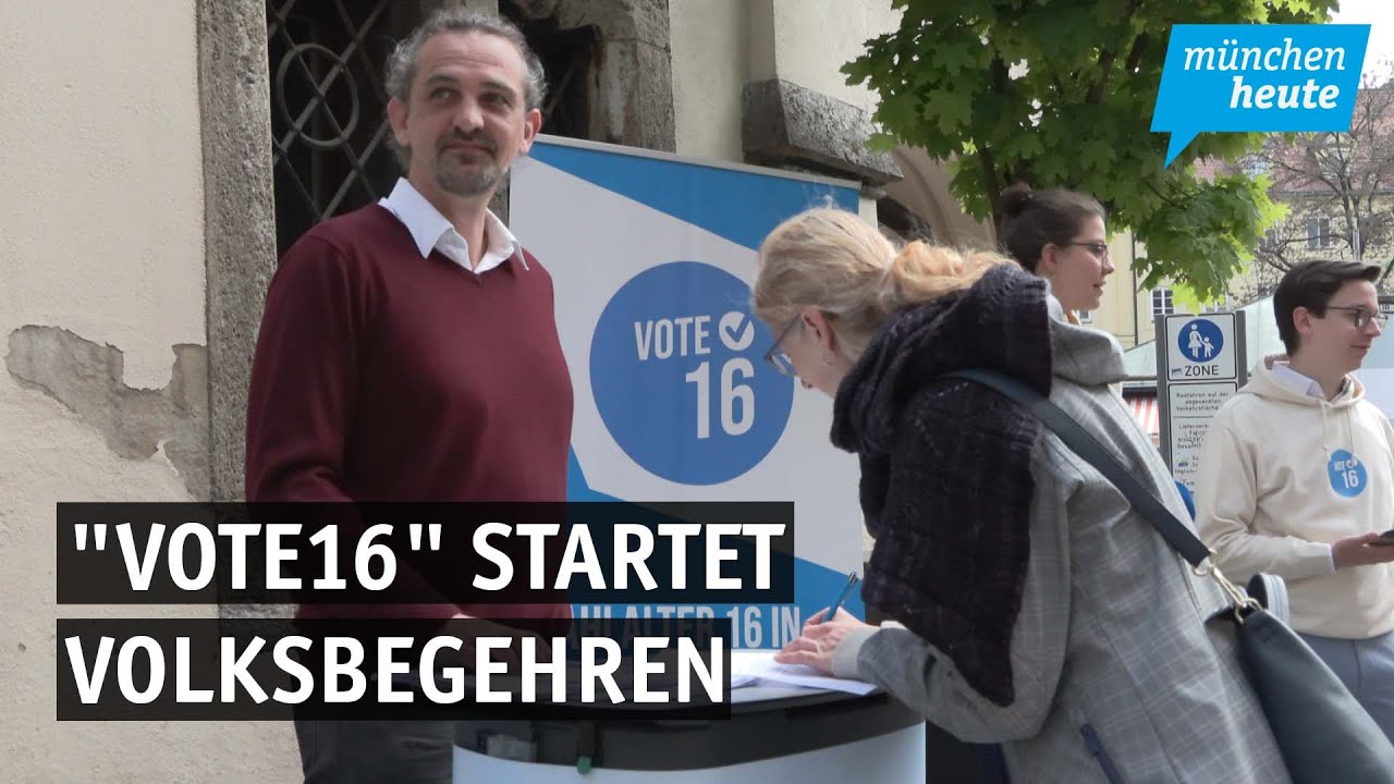 Wählen ab 16 - Initiative "Vote16" startet Volksbegehren - YouTube