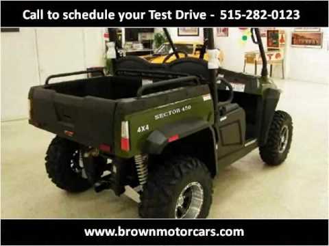 2016 HiSun Sector 450 New Cars Des Moines IA - YouTube