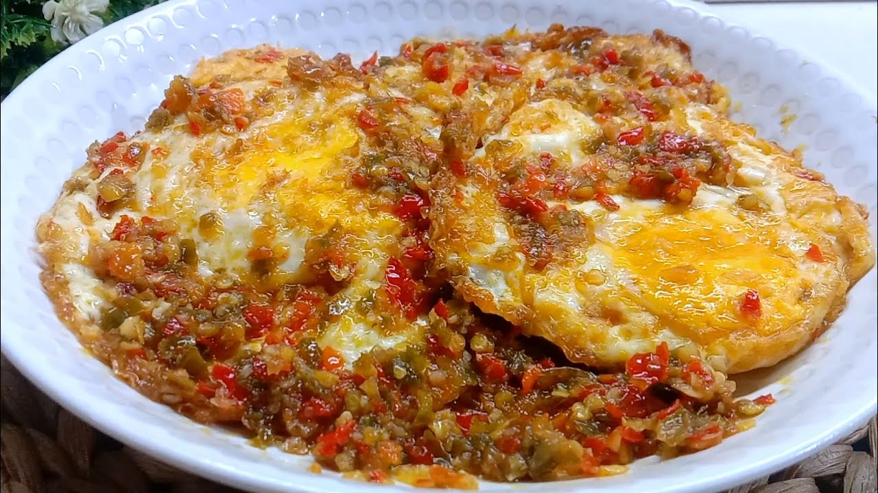 RESEP VIRAL!!!! Resep telur ceplok Chili Padi, pertama kali masak ...
