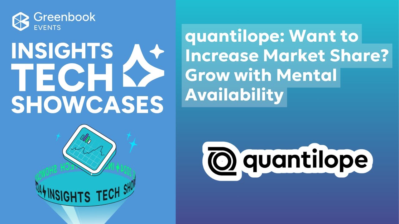quantilope: Want to Increase Market Share? Grow with Mental Availability - YouTube