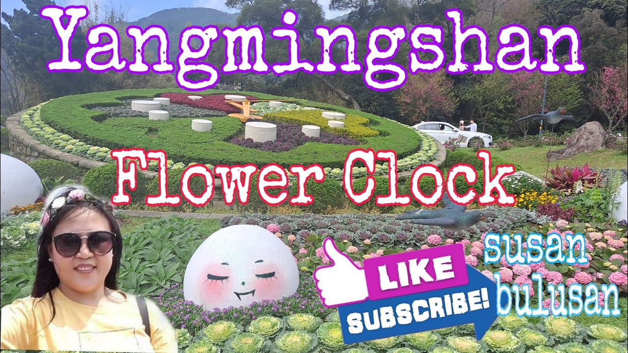 Yangmingshan Flower Clock - YouTube