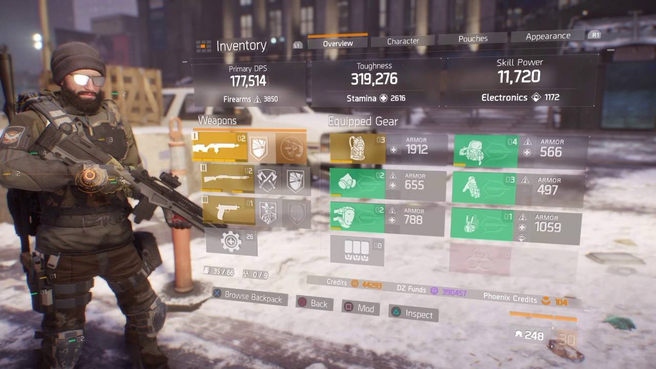 The Division 2-3m m1a crits sentry build without deadly - YouTube