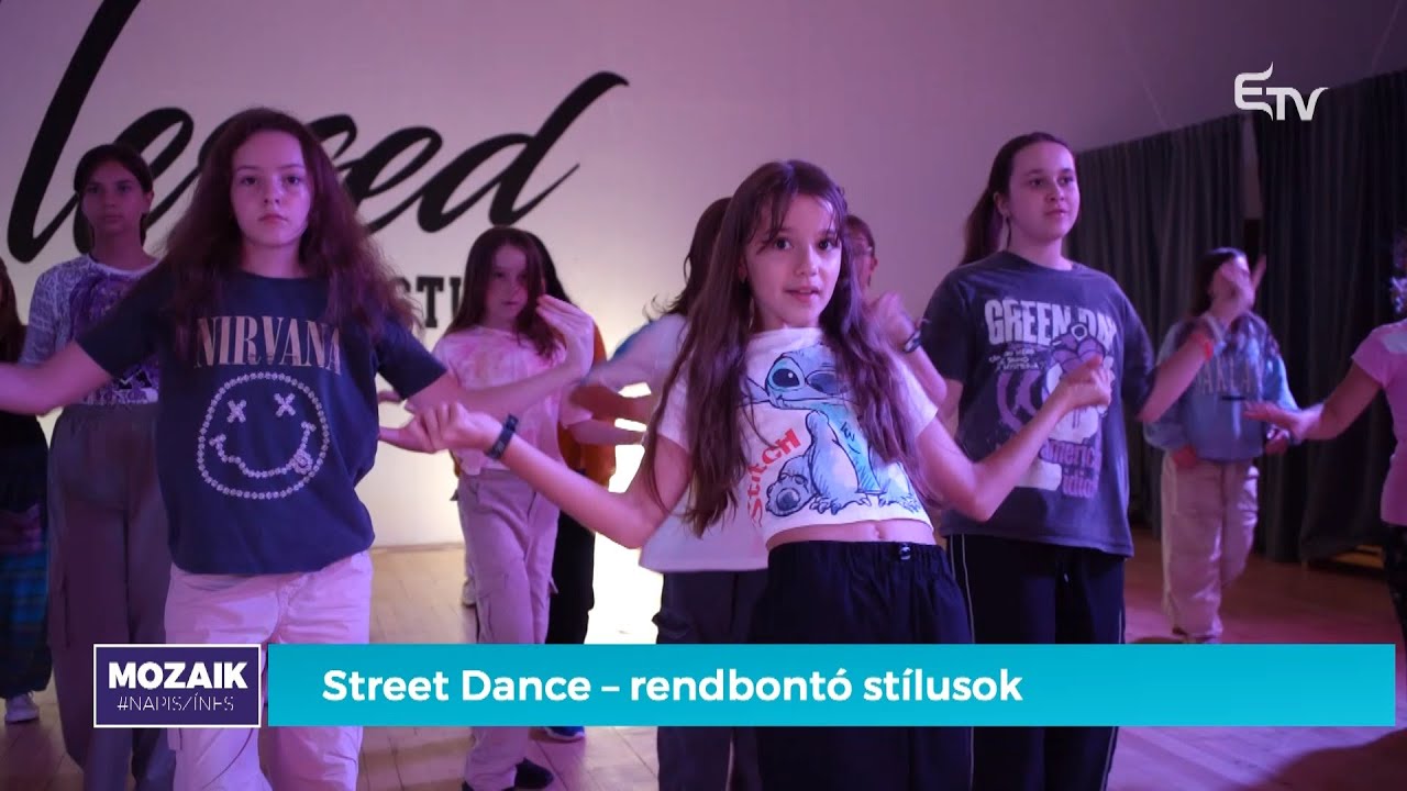 Rendhagyó stílus a street dance – Mozaik - YouTube
