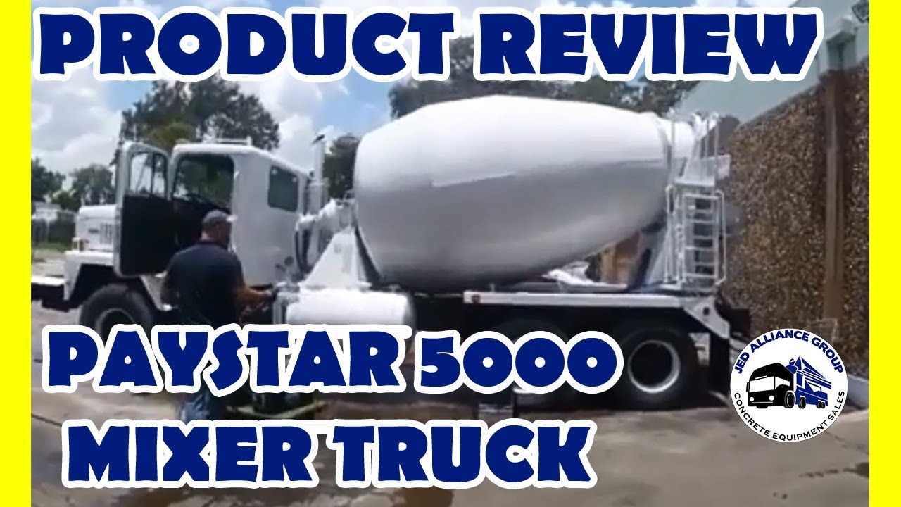 INTERNATIONAL PAYSTAR 5000 MIXER TRUCK | REVIEW - YouTube