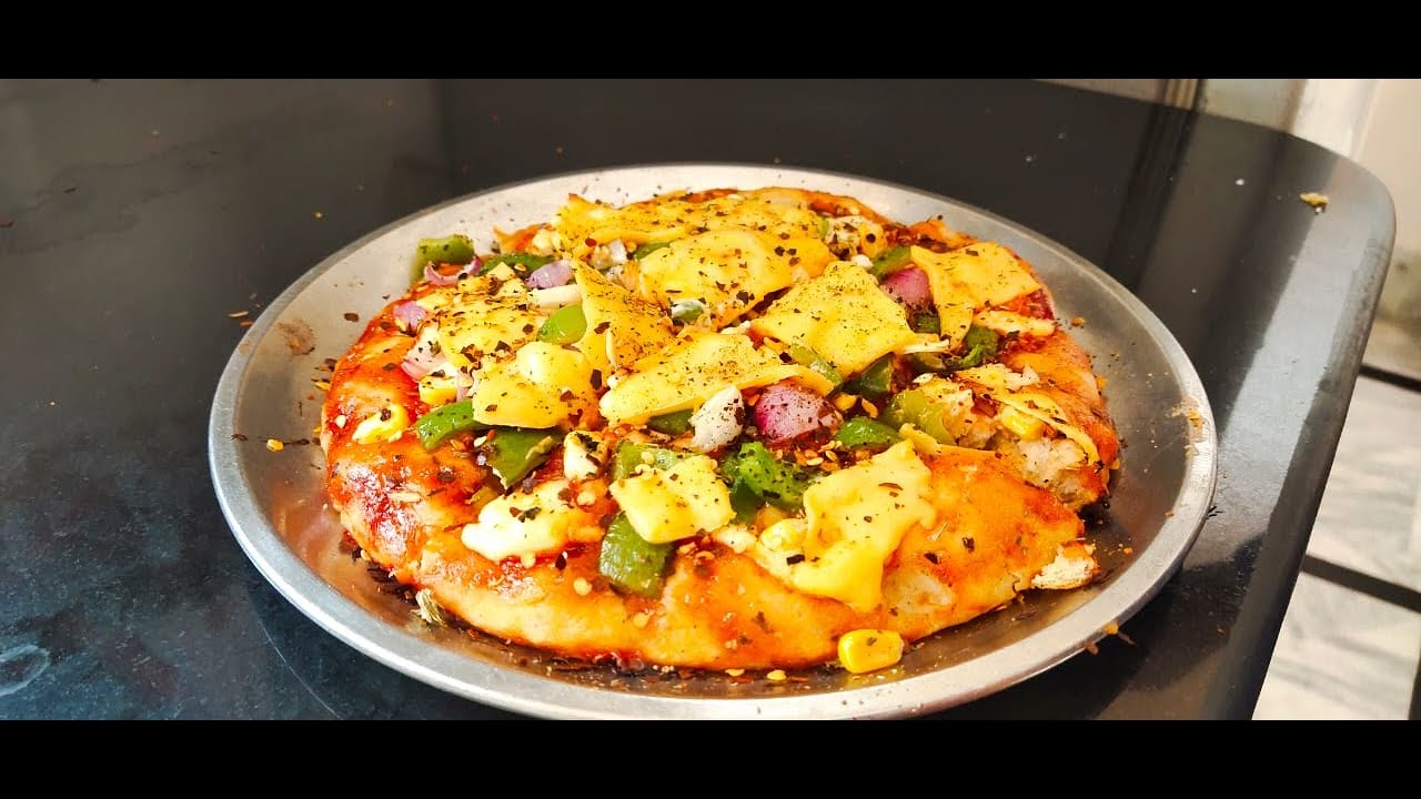 Pizza In Oven (OTG) - YouTube