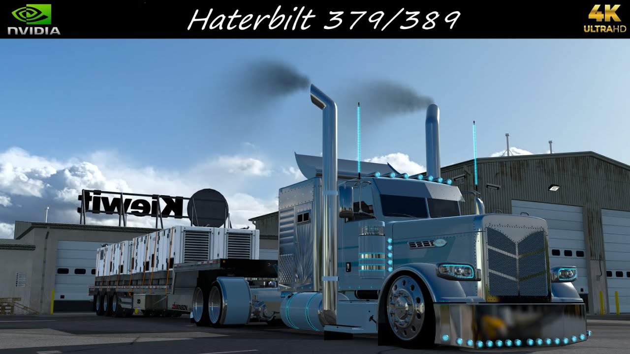 *Haterbilt 379/389* Diesel Generators Haul San Francisco to Oakland ...