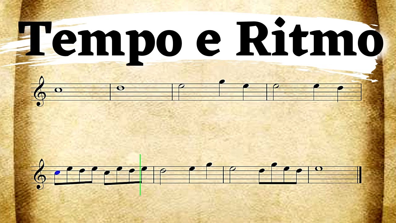 Como Ler PARTITURAS - TEMPO e RITMO - Aula / Tutorial Completo com ...