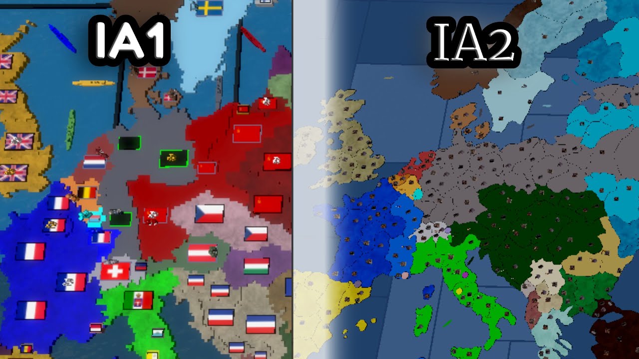 Invading Russia in IA1 Vs IA2.. (Roblox) - YouTube
